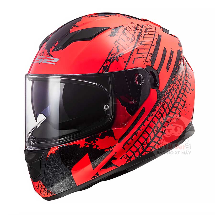 Mũ fullface LS2 Stream - Mũ LS2 FF320 Fullface 2 kính: có kính râm ẩn ...